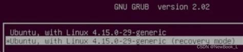 【ubuntu】磁盘系统空间占满导致黑屏死机无法开机的解决办法unbuntu内存满了打不开 Csdn博客