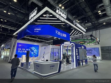 2023中国国际服务贸易交易会（国家会议中心）展台搭建图片 模型云展台设计案例 花瓣网