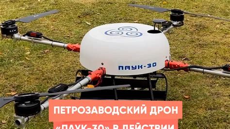 Петрозаводский дрон «Паук-30» в действии