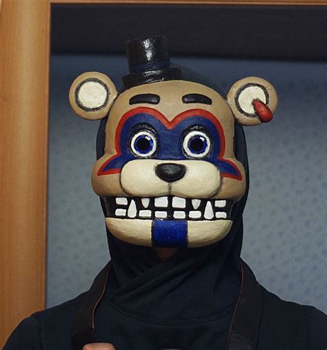 Маска Фредди ГлэмРок ФНАФ FNAF Пять Ночей у Фредди Freddy GlamRock ...