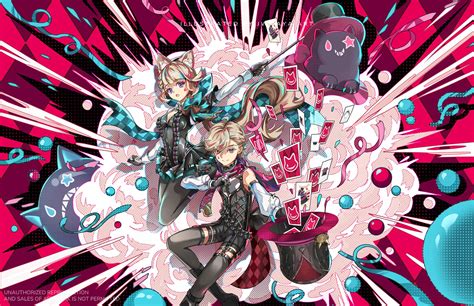 Lynette And Lyney Genshin Impact Drawn By Jessica Wijaya Danbooru