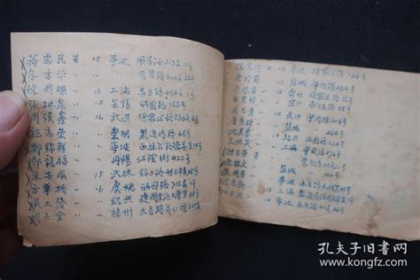 【图】上海市嵩山区丽园路第二小学第一届毕业同学通讯录拍品信息网上拍卖拍卖图片拍卖网拍卖网站