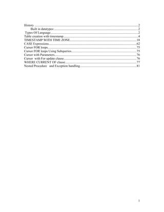 Oracle SQL AND PL SQL PDF