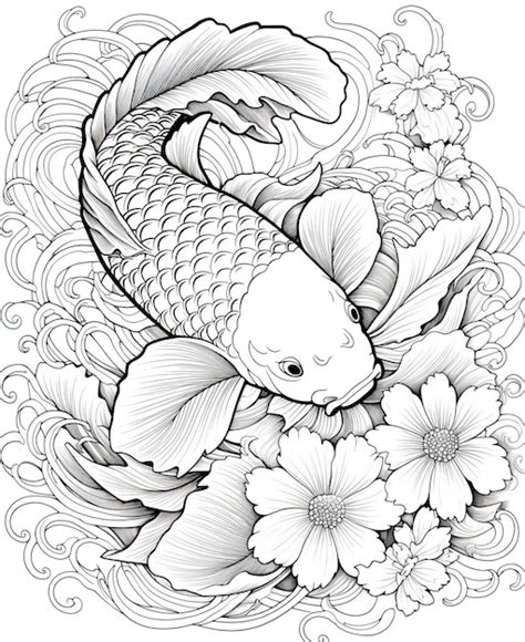 Coloriages De Mandalas D Animaux Pour Enfants Et Adultes Photo Premium