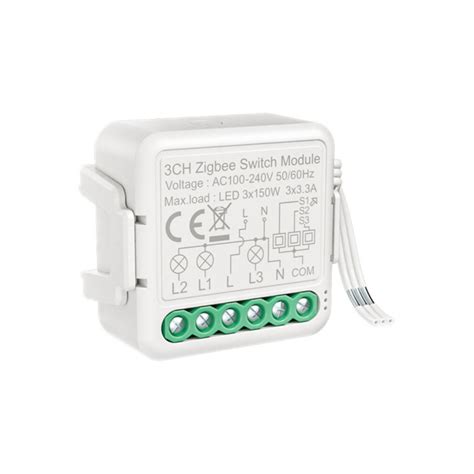 Tuya Zigbee With Neutral 3GANG - Sprut.AI