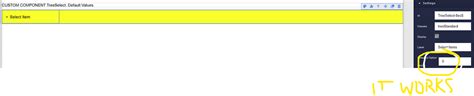 Tree Select Component Default Value Not Displayed When Set Via