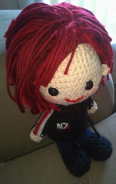 Choco Minto Mass Effects Commander Shepard Amigurumi Pattern