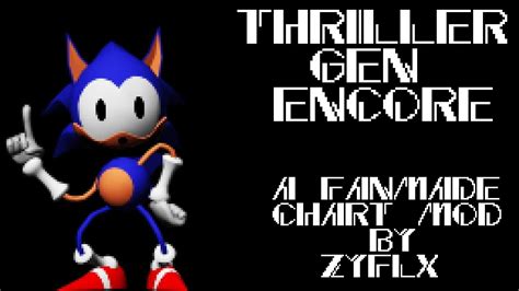 FNF Vs Rewrite Thriller Gen Encore Fanmade Chart Mod Showcase YouTube
