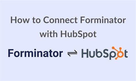 Easily Connect Forminator Forms To Hubspot Using Tablesome Automator
