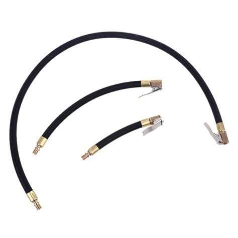 자동차 에어 호스 타이어 팽창기 자동 잠금 에어 척 타이어 밸브 미세 나사 0305 인치 X32tpi 공기 압축기 어댑터 10 Cm 20 Cm 40 Cm