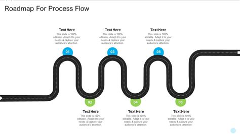 Roadmap For Process Flow Background PDF