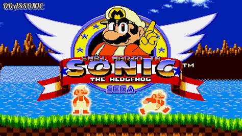Fire Smb1 Mario In Sonic The Hedgehog Sonic Hack Longplay Youtube