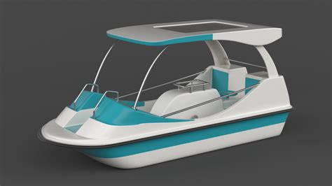 Fiberglass Pedal Boat 3d Model Turbosquid 2154409