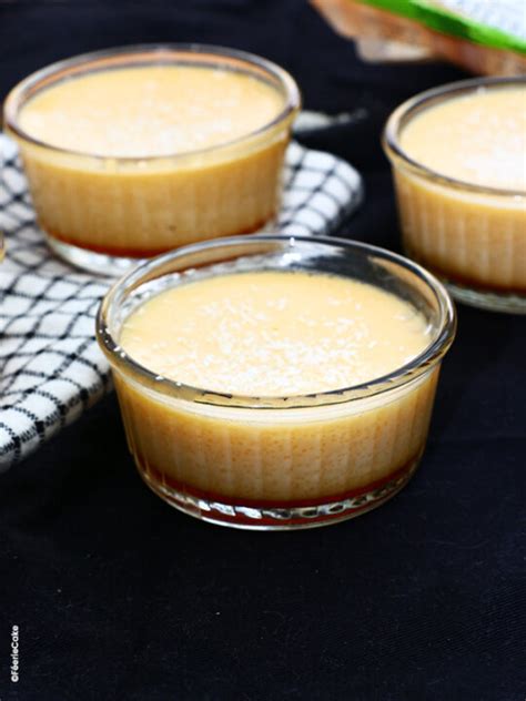 Flan coco au lait concentré Féerie cake
