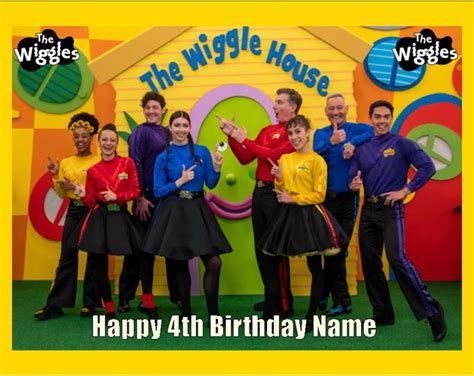 Wiggles Edible Cake Toppers Edible Icing Birthday Cake And Cupcake