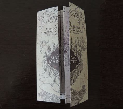 Mapa Do Maroto Harry Potter 90 Cm Loja Pluk