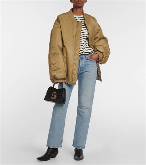 The St Marc Mini Leather Tote Bag In Black Marc Jacobs Mytheresa