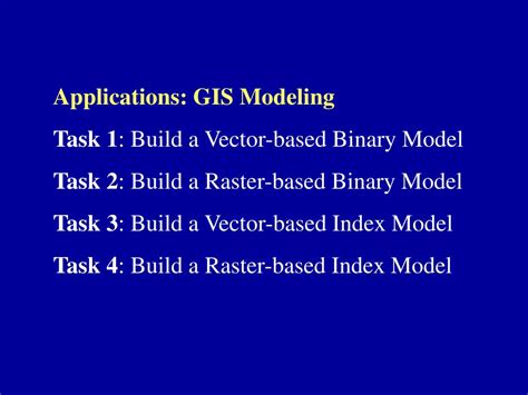 PPT Topic 7 GIS Models And Modeling PowerPoint Presentation Free Download ID 4033085