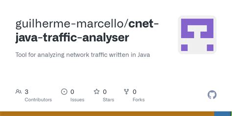 Github Guilherme Marcello Cnet Java Traffic Analyser Tool For