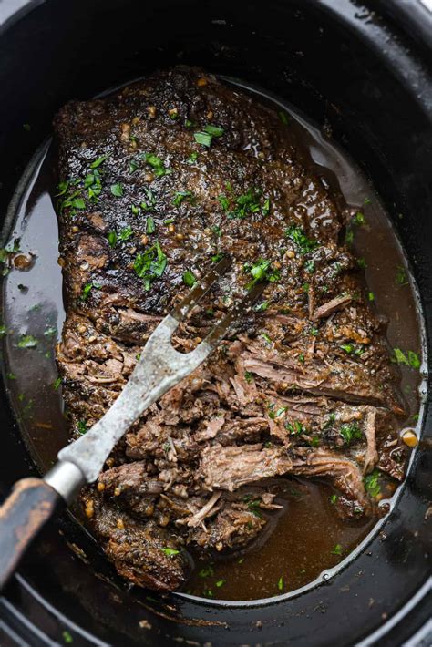 Slow Cooker Balsamic Beef Recipe The Recipe Critic