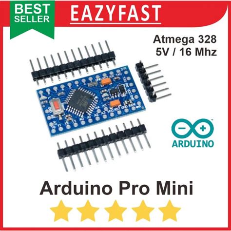 Jual Arduino Pro Mini Compatible ProMini V Mhz Atmega P P Shopee Indonesia