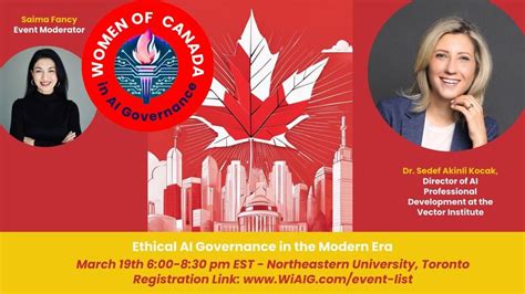 Canada Ai Aigovernance Womenintech Innovation Technology Saima Fancy