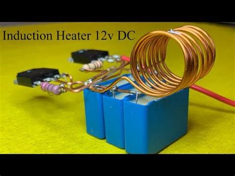 Induction Heater V DC Building A W Induction Heater YouTube Electronics Projects For