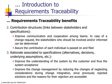 PPT Requirements Traceability PowerPoint Presentation Free Download ID