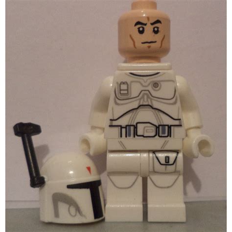 LEGO White Prototype Boba Fett Minifigure Brick Owl LEGO Marketplace