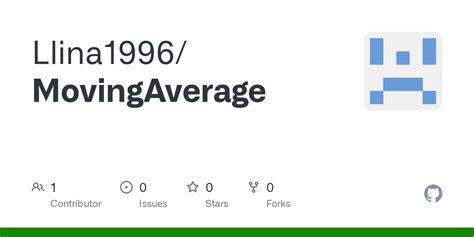 Github Llina1996movingaverage