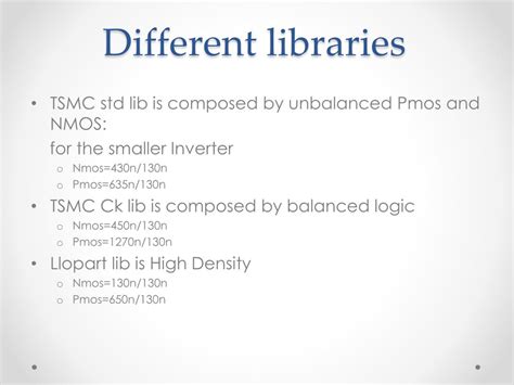 PPT Test Chips For Radiation Tolerance Survey In TSMC 130nm