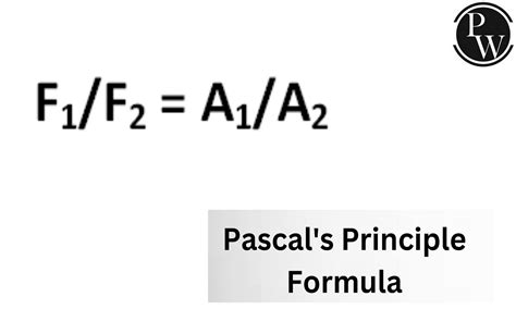Pascal S Principle Formula Definition Solved Examples