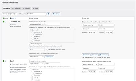 Roles Rules B2B For WooCommerce WooCommerce
