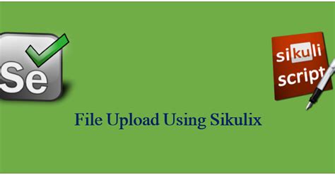File Uploading Using Sikulix ~ Automation සිංහලෙන්