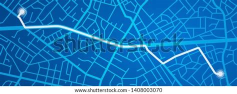 City Map Navigation Gps Navigator Distance Stock Vector Royalty Free 1408003070 Shutterstock