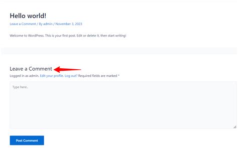 How To Change Leave A Comment String In Wordpress