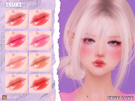 Second Life Marketplace Tsuki True Love Lips Lelutka Evox