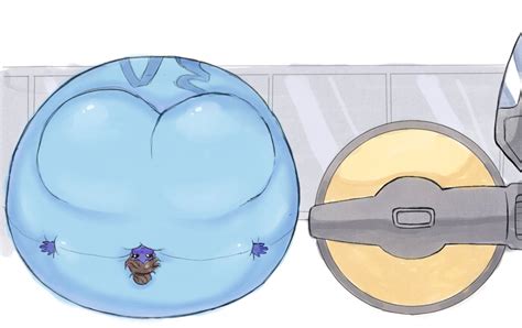 Rule 34 1girls Belly Expansion Big Belly Big Breasts Black Hair Blue