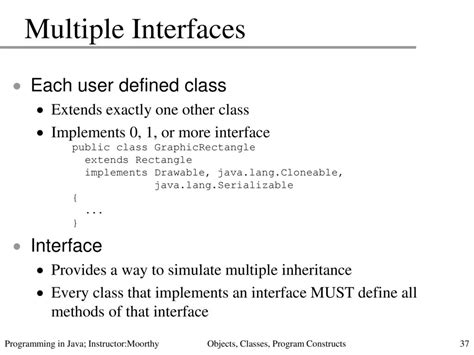 Classes Inheritance Interfaces Ppt Download