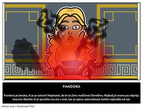 Pandora Grška Mitologija Storyboard By Sl Examples