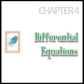 Chapter 4 DIFFERENTIAL EQUATIONS Engineering Mathematics 5 BA601