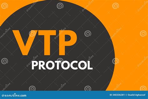 Vtp Protocol Vlan Trunking Protocol Stock Illustration Illustration