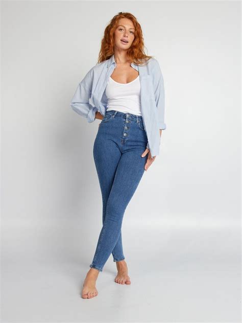 Jean Skinny L Bleu Kiabi