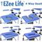 Healthline Ezee Life 18 4 Way Seat Aluminum Shower Commode Chair W