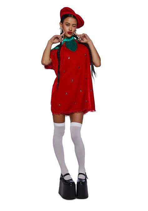 Sexy Strawberry Costume