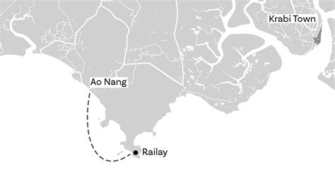 Getting To Railay Beach From Ao Nang Krabi Thailand Guide Bored Nomad