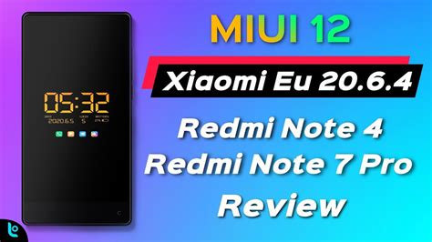 MIUI Xiaomi Eu On Redmi Note And Note Pro Review AOD Game Turbo Tool Box