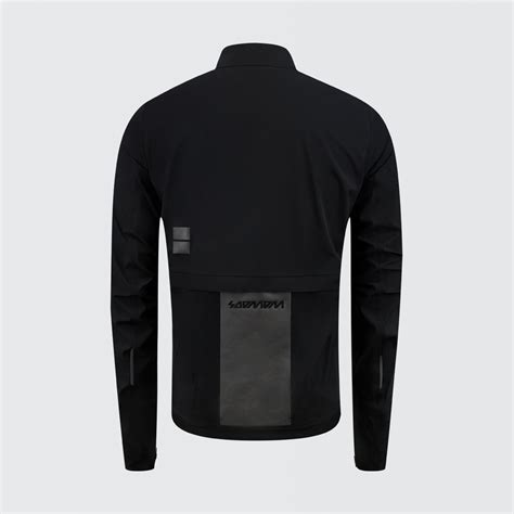 Pro Rain Jacket Black Soomom Cycling Apparel