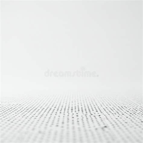 A Minimalist Image Featuring A Grid Of Tiny Black Dots Arranged On A White Surface Stock
