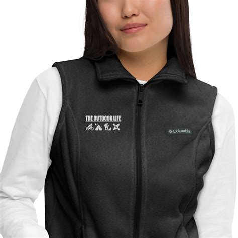 women s columbia fleece vest the outdoor life